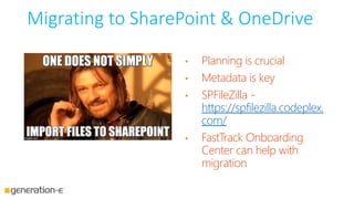 SharePoint and OneDrive for Business in Education | PPTX | Operating Systems | Computer Software ...