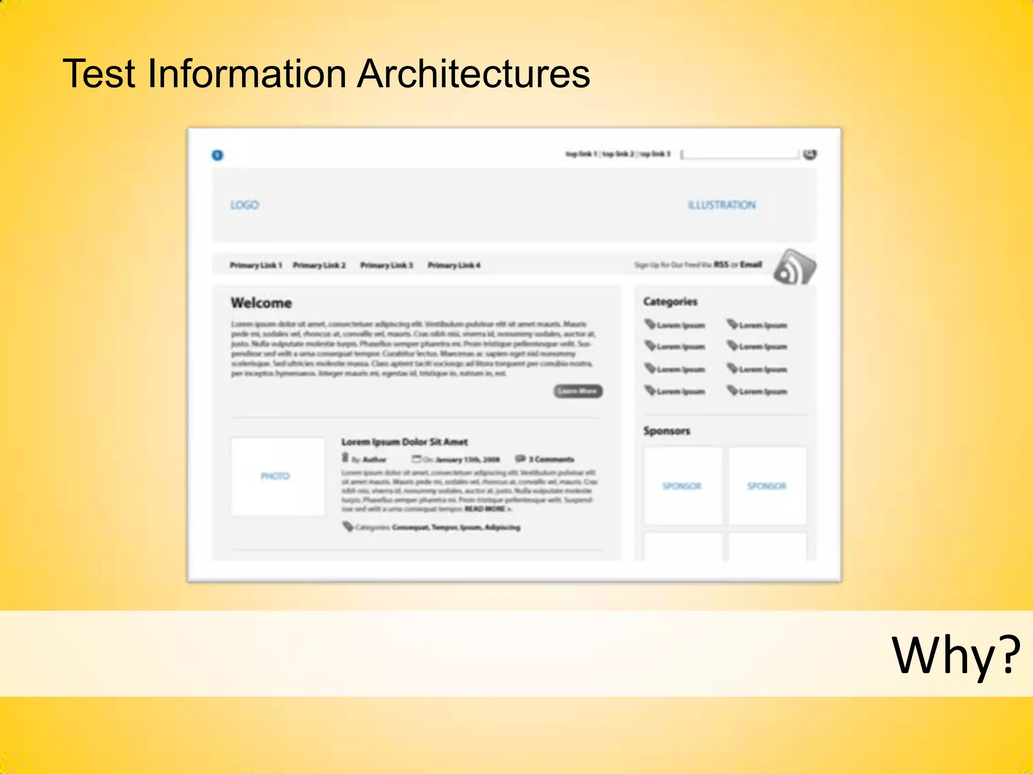 SharePoint and Usability Testing | PPTX