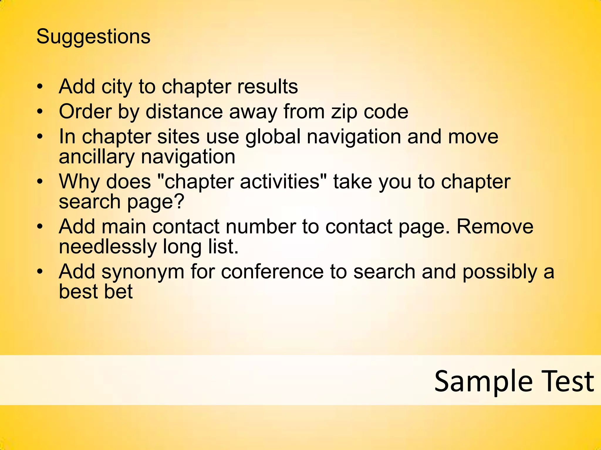 SharePoint and Usability Testing | PPTX