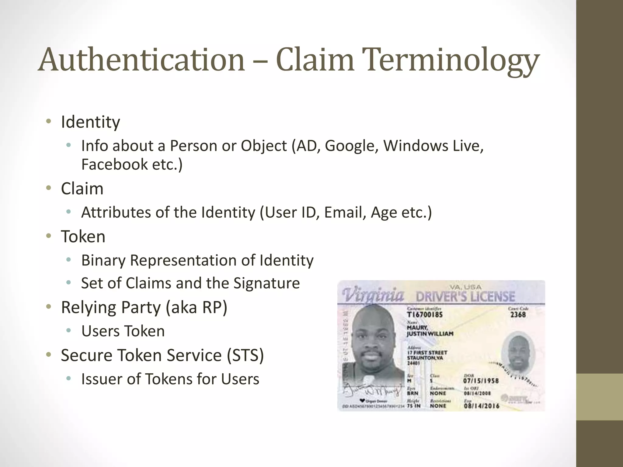 SharePoint Saturday Austin - Share point authentication and ...