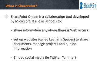 Share point a_wholeschool_approach | PPTX