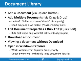 SharePoint Beginner Training for End Users | PDF