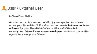 SharePoint built in and custom users.pptx