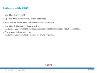 Share point – client search api’s | PPT
