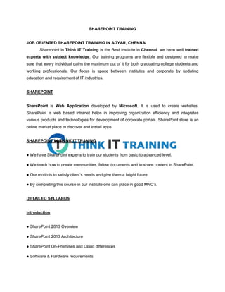 Sharepointcontent | PDF