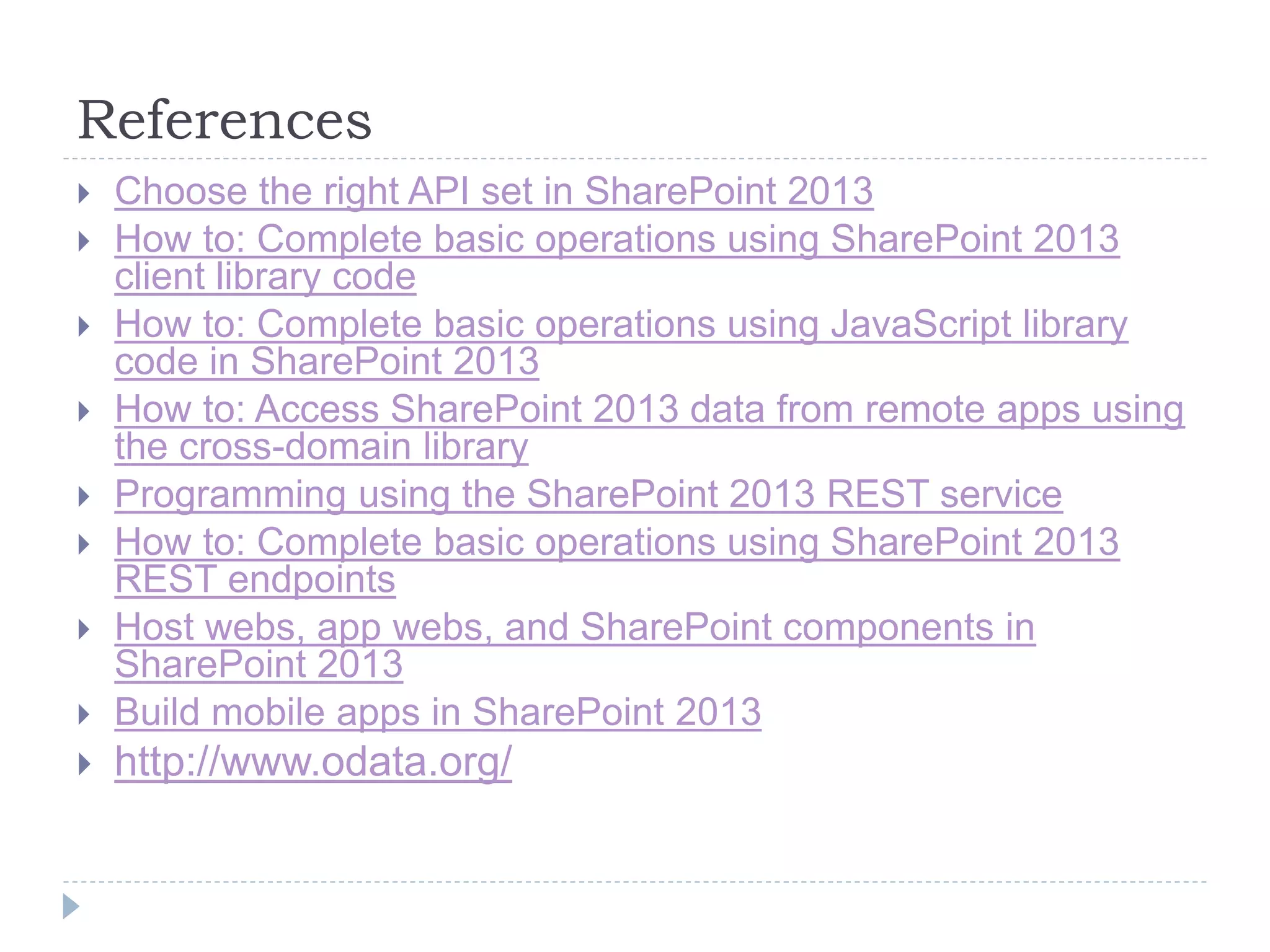 Sharepoint Client Object Model Csom Ppt