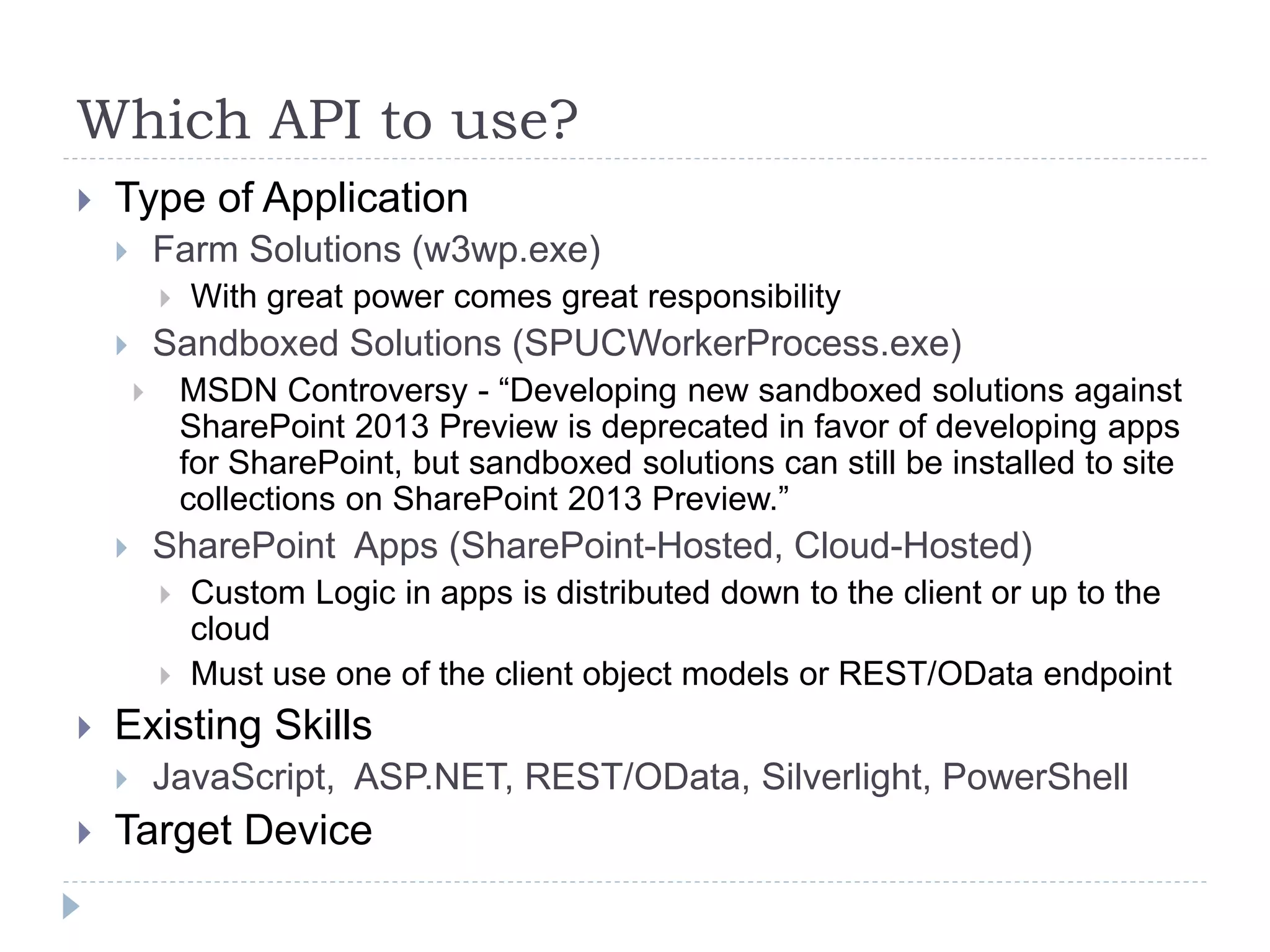 Sharepoint Client Object Model Csom Ppt