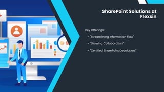 SharePoint Development Company: Empowering Collaboration with Flexsin | PPTX | Technology ...