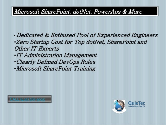 Sharepoint development manage corporate information using sharepoint | PPT