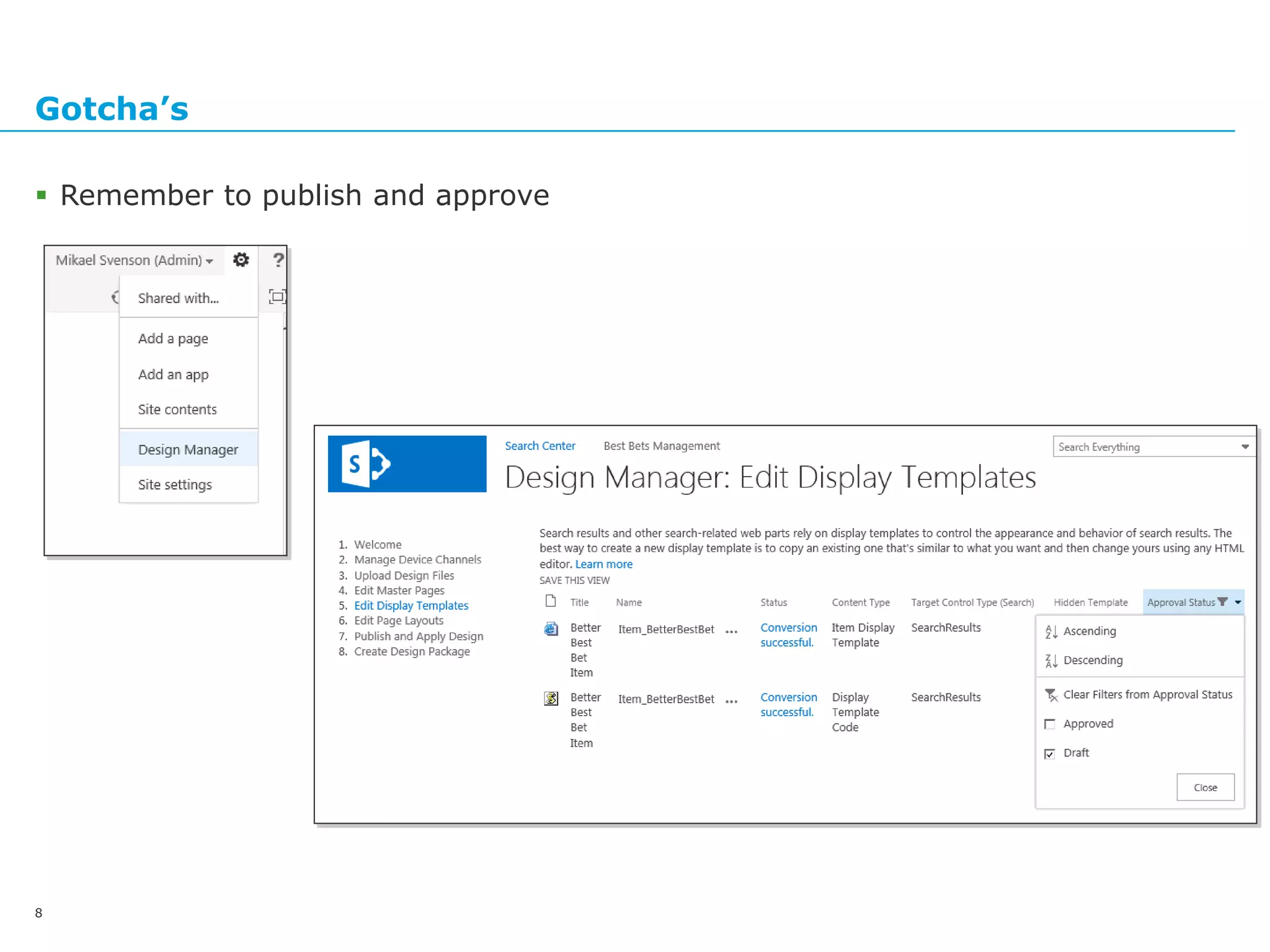 Sharepoint Display templates | PPT