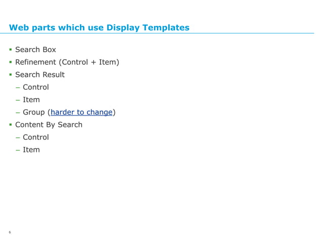 Sharepoint Display templates | PPTX
