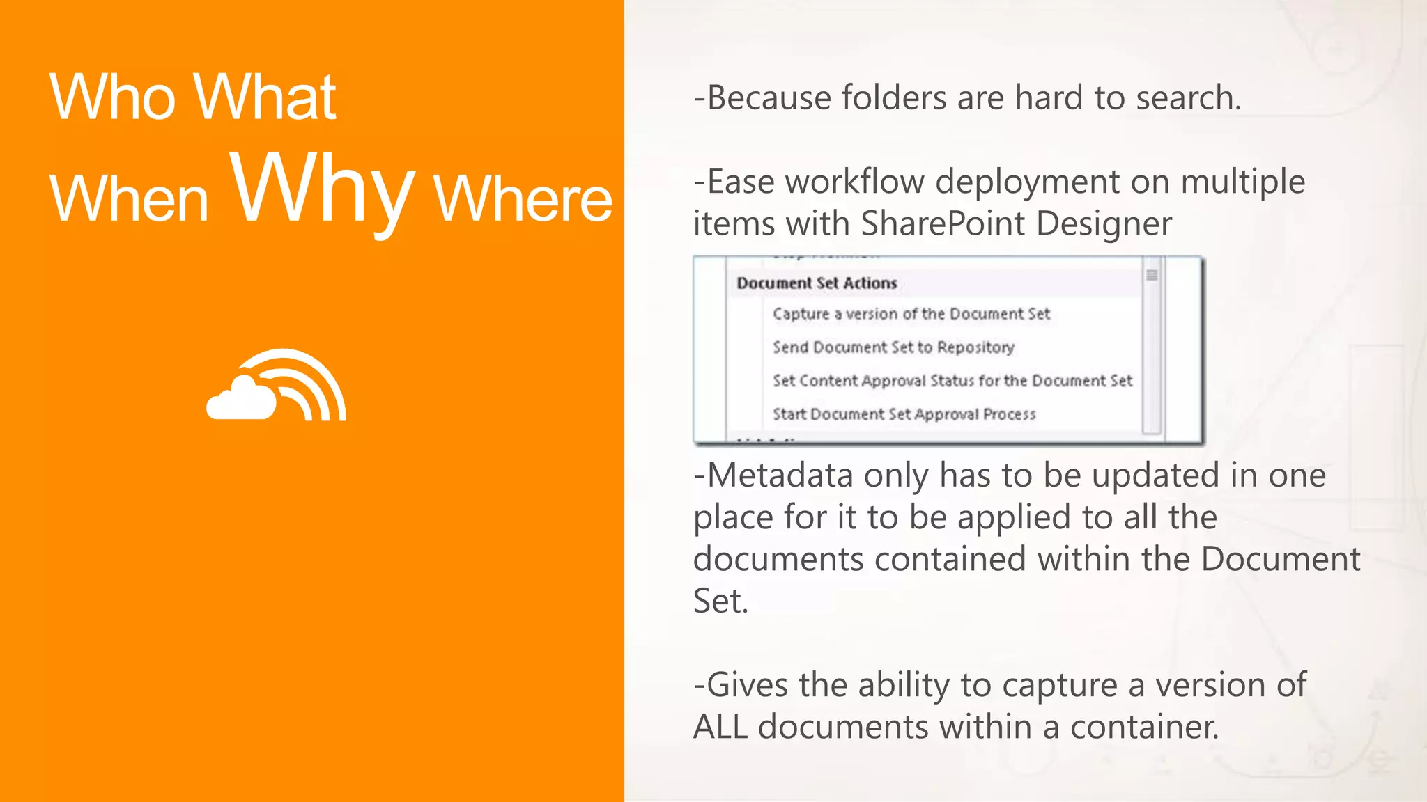 SharePoint Document Sets | PPTX | Operating Systems | Computer Software ...