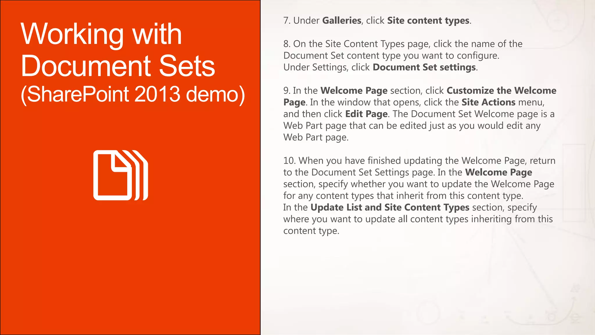 SharePoint Document Sets | PPTX | Operating Systems | Computer Software ...