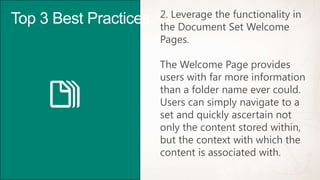 SharePoint Document Sets | PPTX | Operating Systems | Computer Software ...