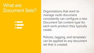 SharePoint Document Sets | PPT