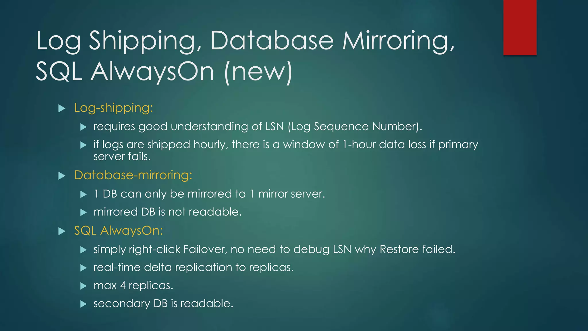 SharePoint Disaster Recovery with SQL AlwaysOn | PPTX