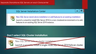 SharePoint Disaster Recovery with SQL AlwaysOn | PPTX
