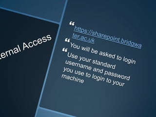 Share point end user training | PPTX
