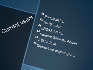 Share point end user training | PPTX