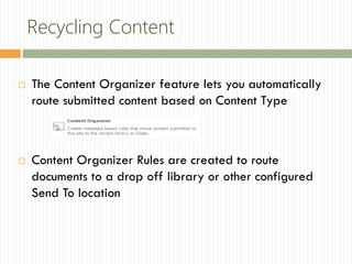 SharePoint Fest Chicago - Document Management with Content Types ...