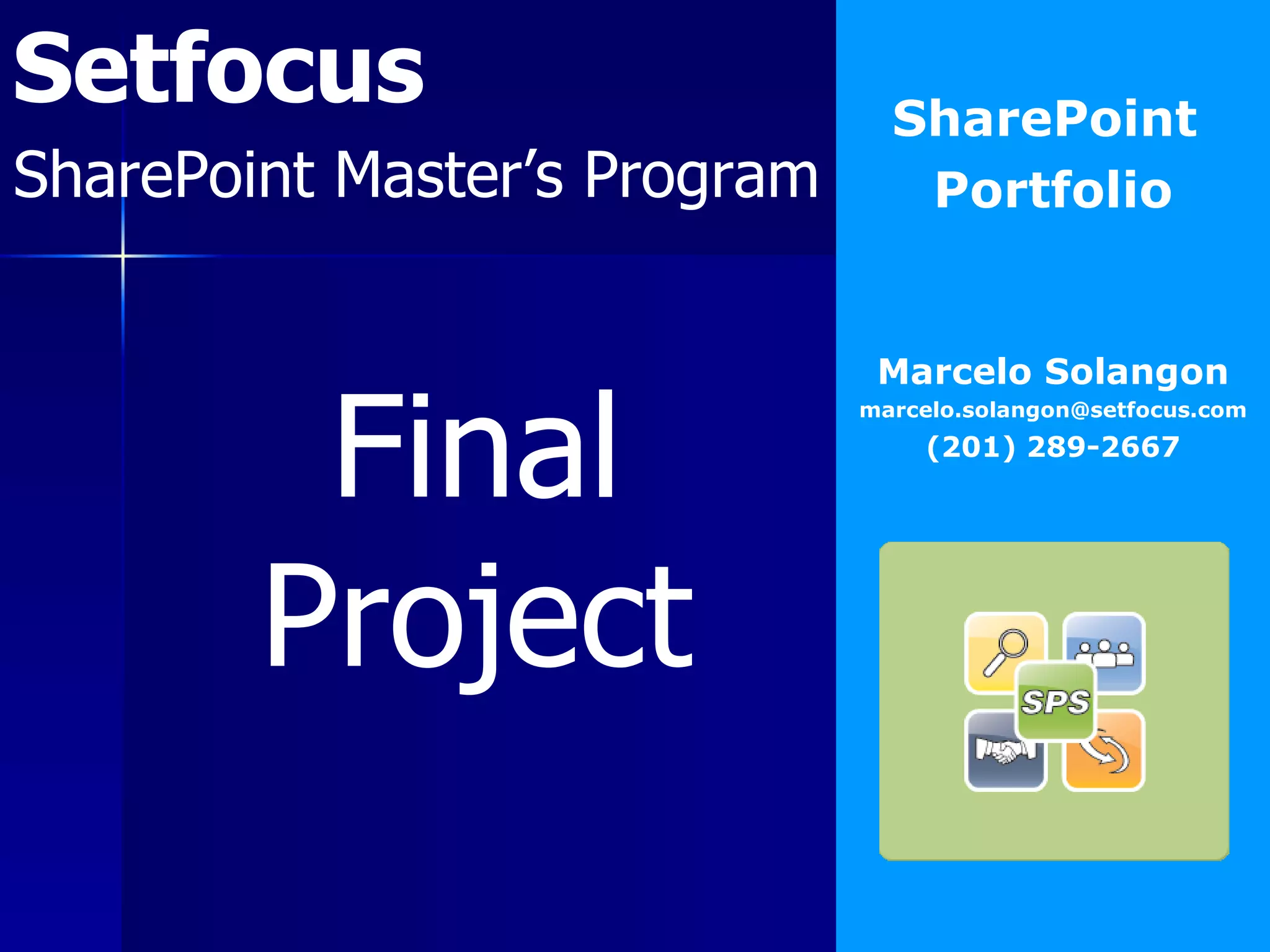 SharePoint Final Project | PPT