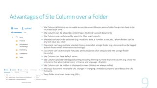 SharePoint Folders vs. Metadata Best Practices | PPT