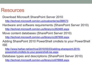 SharePoint for DBAs Part 1 | PPTX
