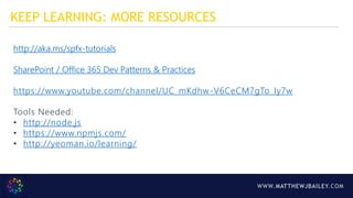 SharePoint Framework 101 (SPFx) | PPT