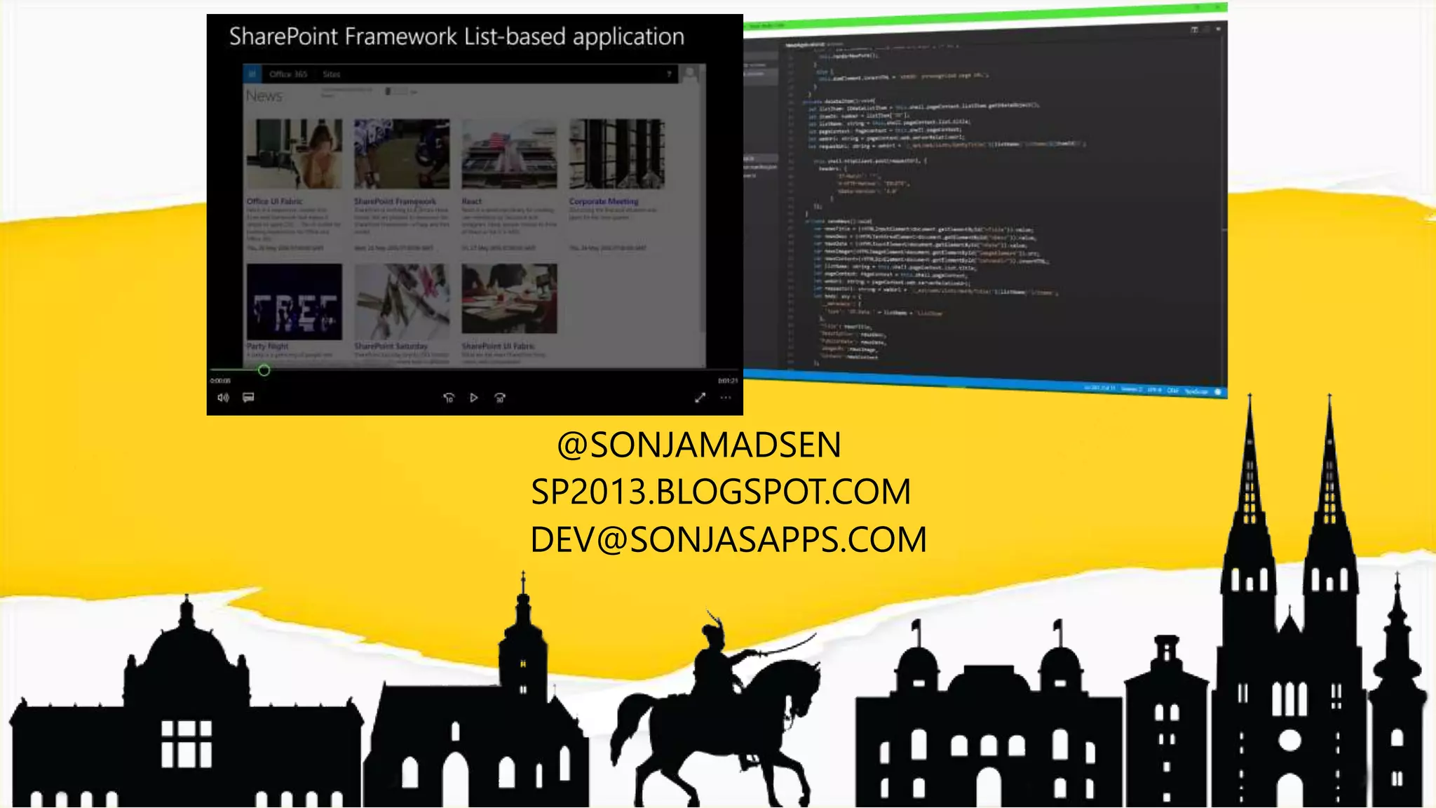 SharePoint Framework, React, Office UI Fabric | PPT