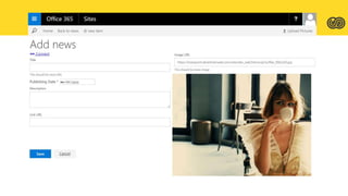 SharePoint Framework, React, Office UI Fabric | PPT