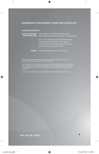 Sharepoint Governance | PDF