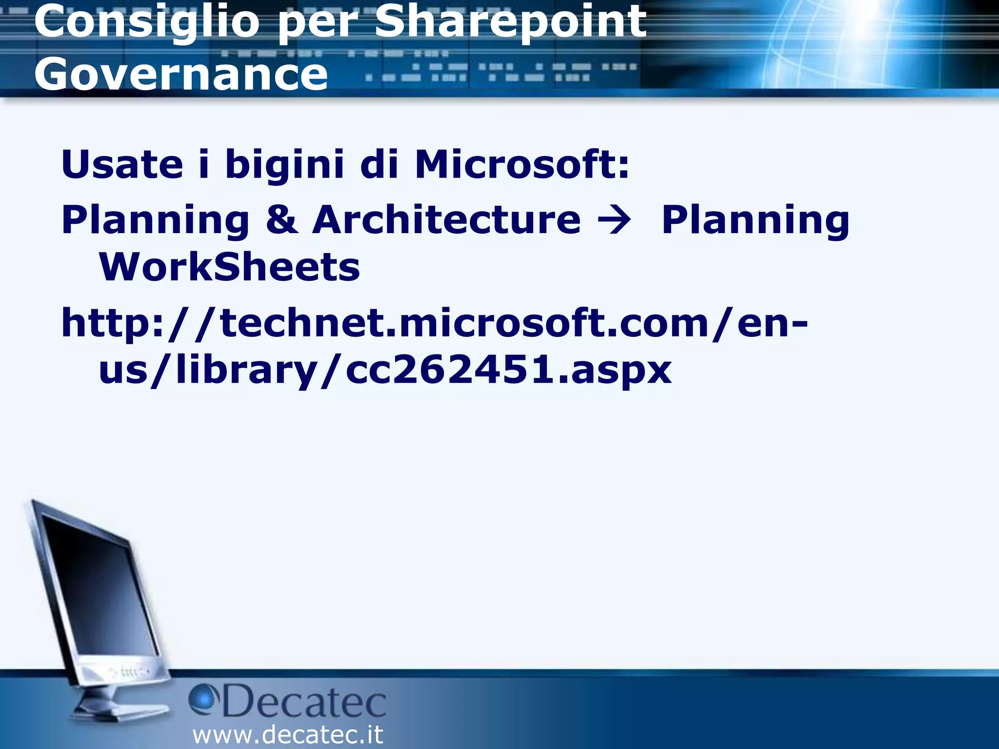 Sharepoint governance | PPT