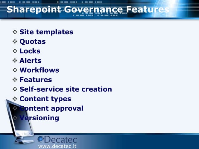Sharepoint governance | PPT