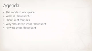 Introduction to SharePoint | PPTX