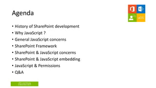 SharePoint and javascript – modern development | PPT