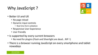 SharePoint and javascript – modern development | PPT
