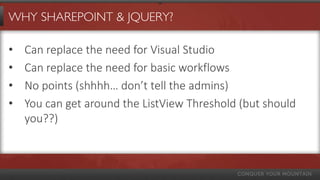 (Updated) SharePoint & jQuery Guide | PPT