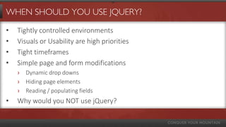 The SharePoint & jQuery Guide | PPTX