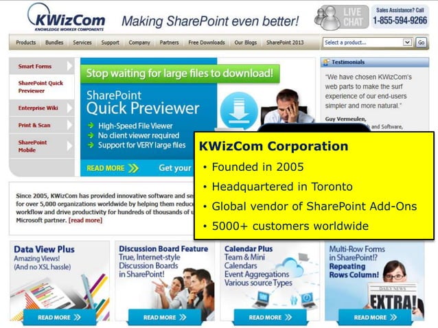 KWizCom SharePoint list custom actions feature product overview | PPTX | Technology & Computing