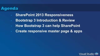 How to Improve the SharePoint UI Using Bootstrap 3 | PPT