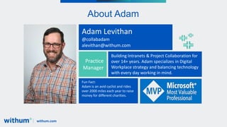 Microsoft 365 Adoption Tips and Tricks - SharePoint and Microsoft Teams ...