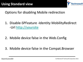 Sharepoint mobile | PPT