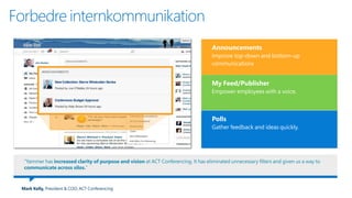 SharePoint og Yammer - better together | PDF