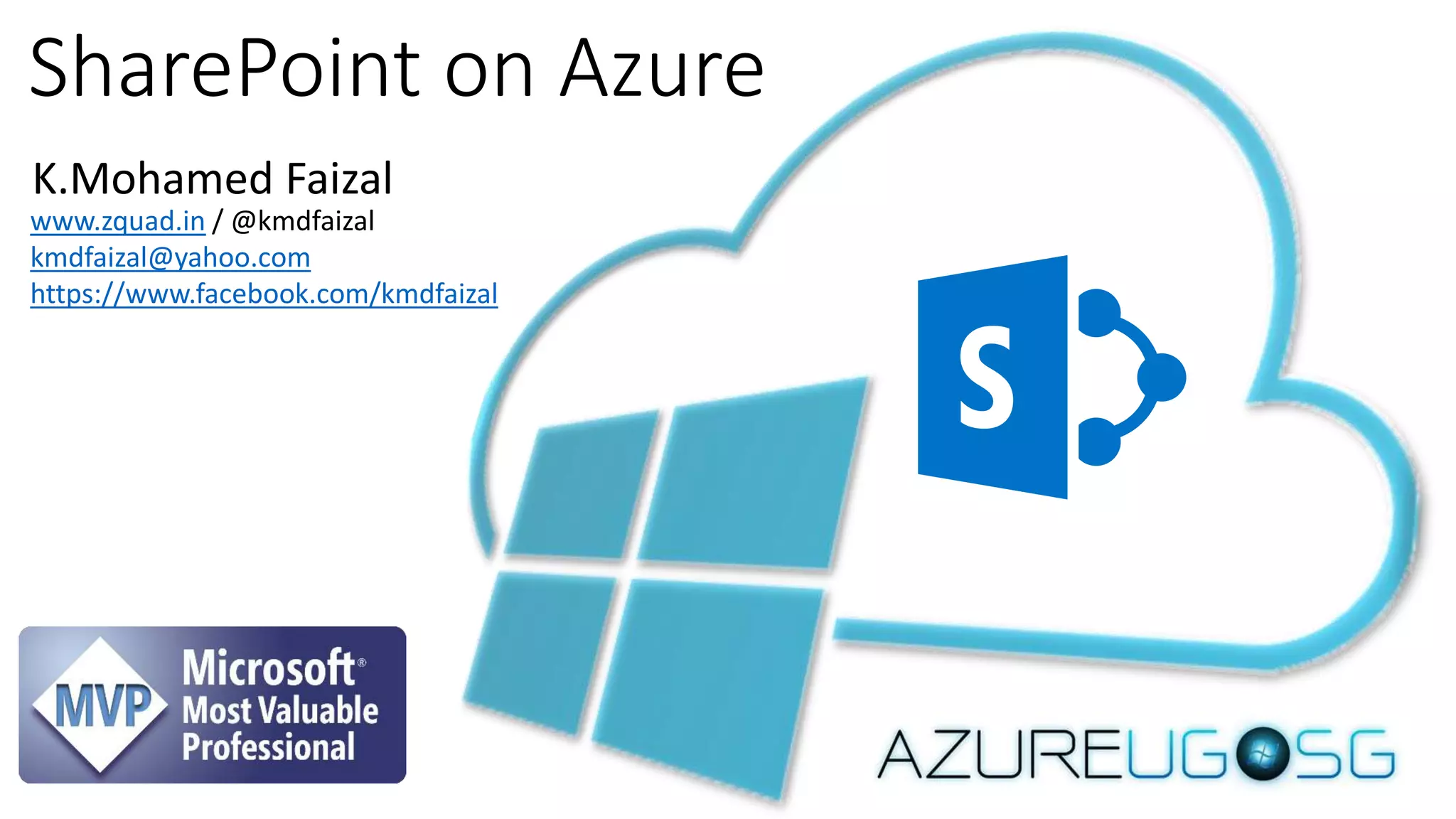 SharePoint on Microsoft Azure | PPT