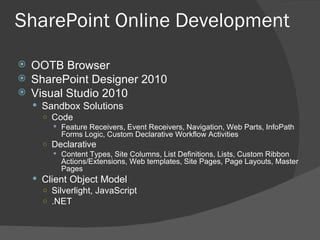 Sharepoint Online | PPT