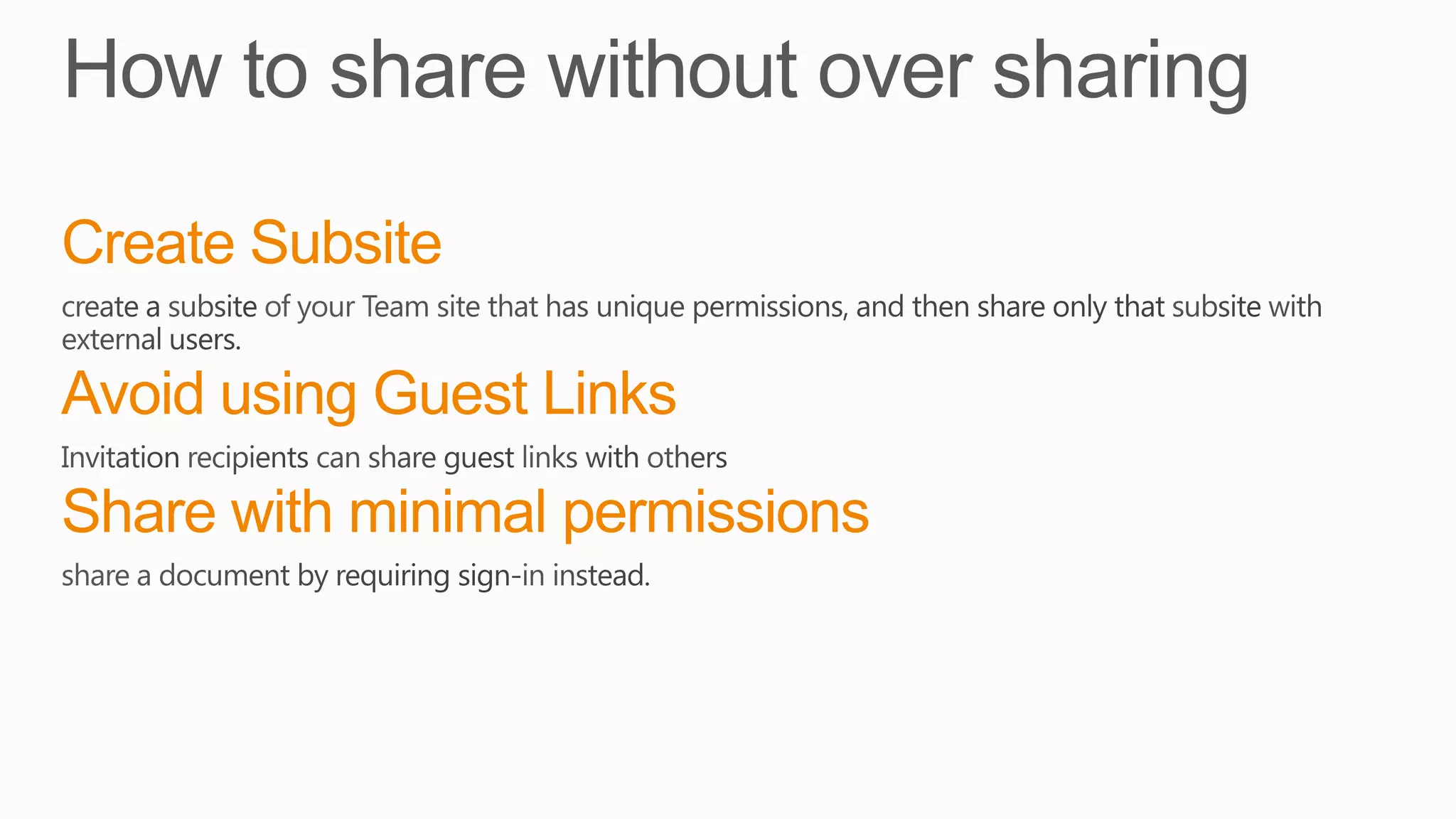 SharePoint Online - What is an external user | PPT