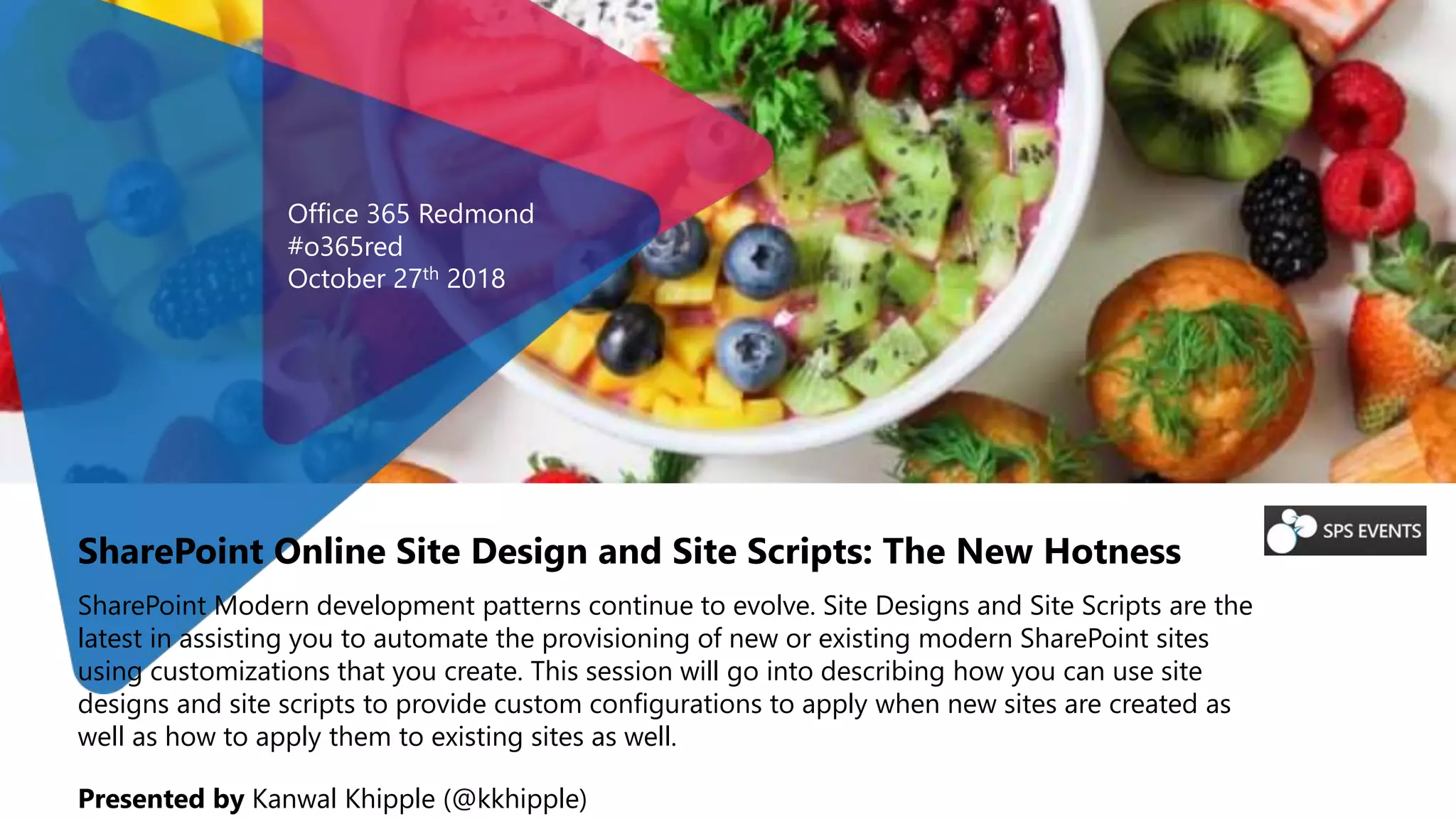 SharePoint Online Site Design and Site Scripts: The New Hotness # ...