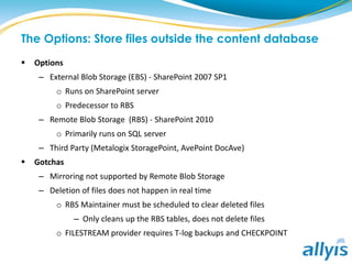 SharePoint Palooza 2010 - Allyis showcase | PPTX