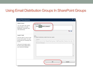 SharePoint Permissions 101 | PPTX