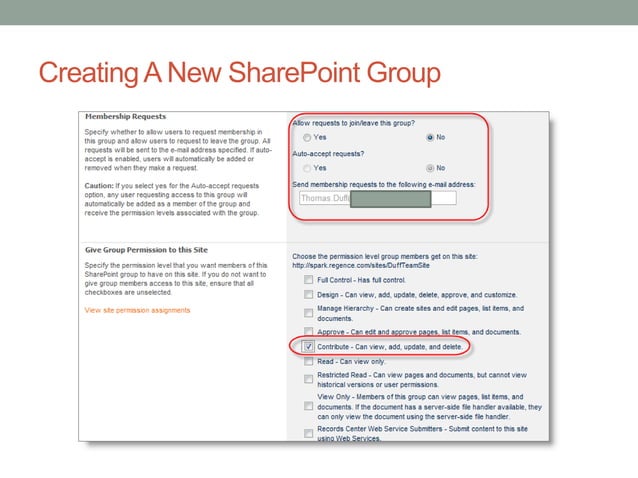 SharePoint Permissions 101 | PPTX